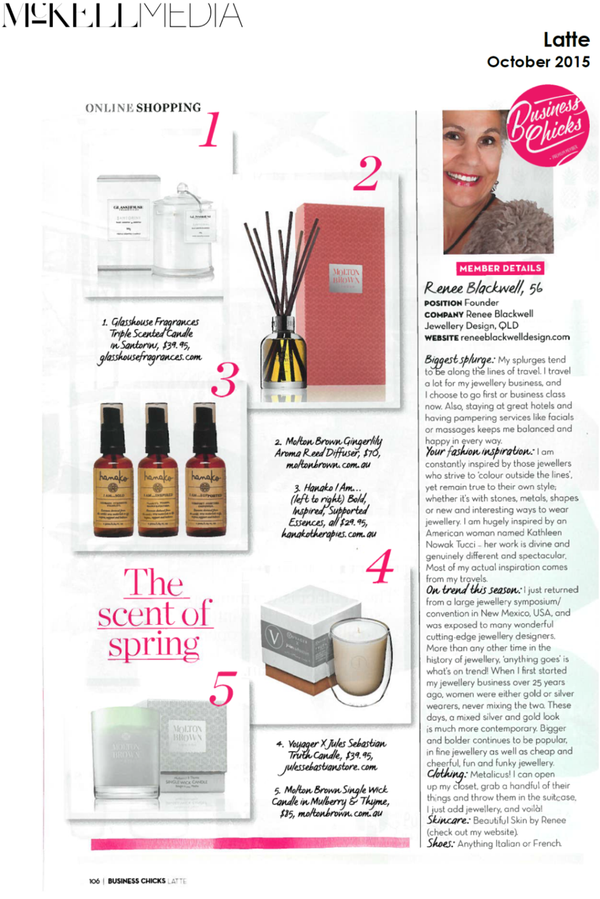 Latte Magazine - Hanako Therapies