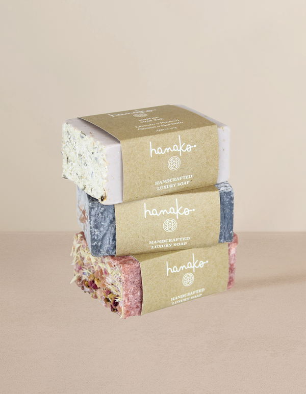Organic Soap Trio Gift Set - Hanako Therapies